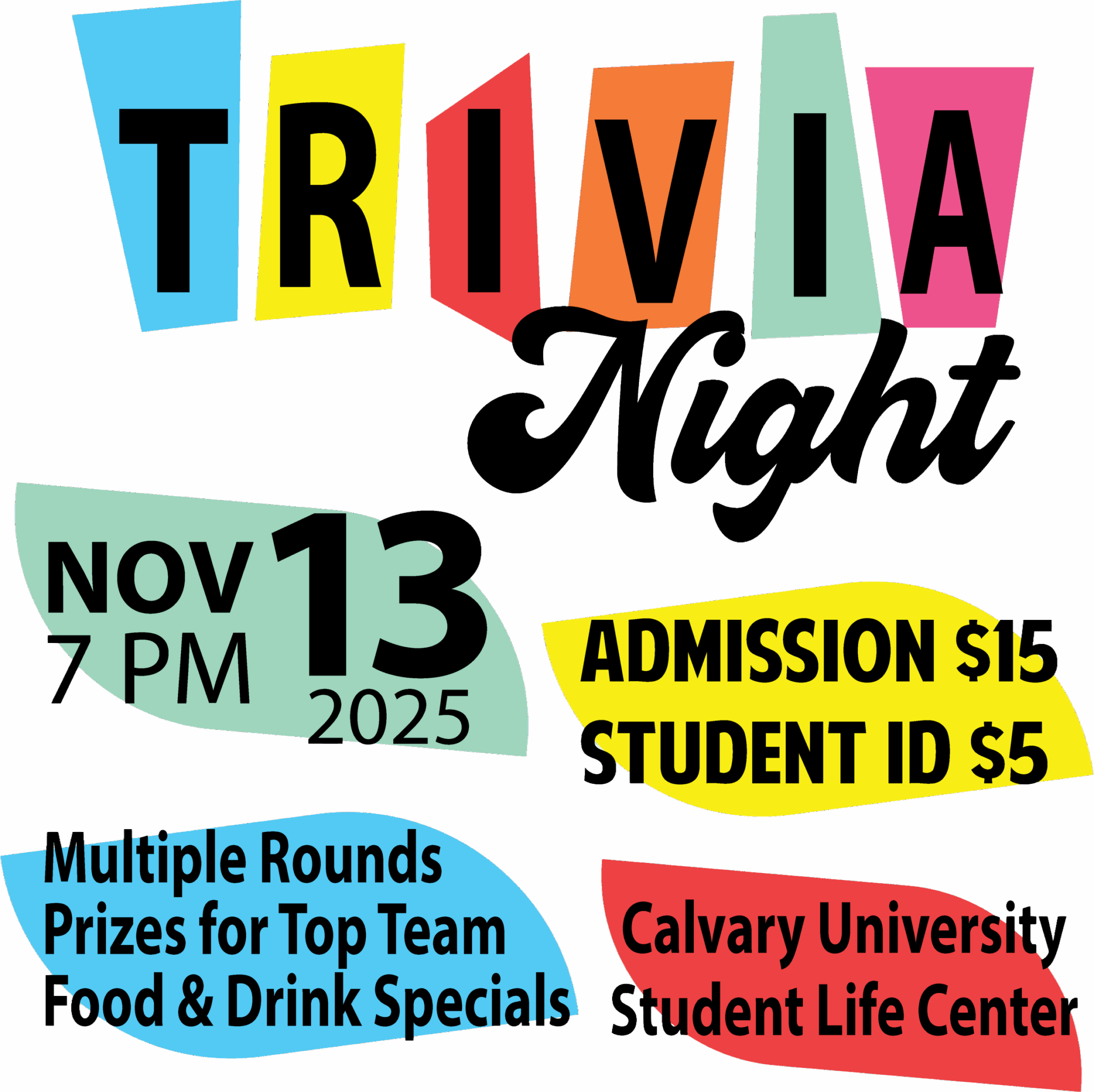 FUNdraising Trivia Night! | Calvary University